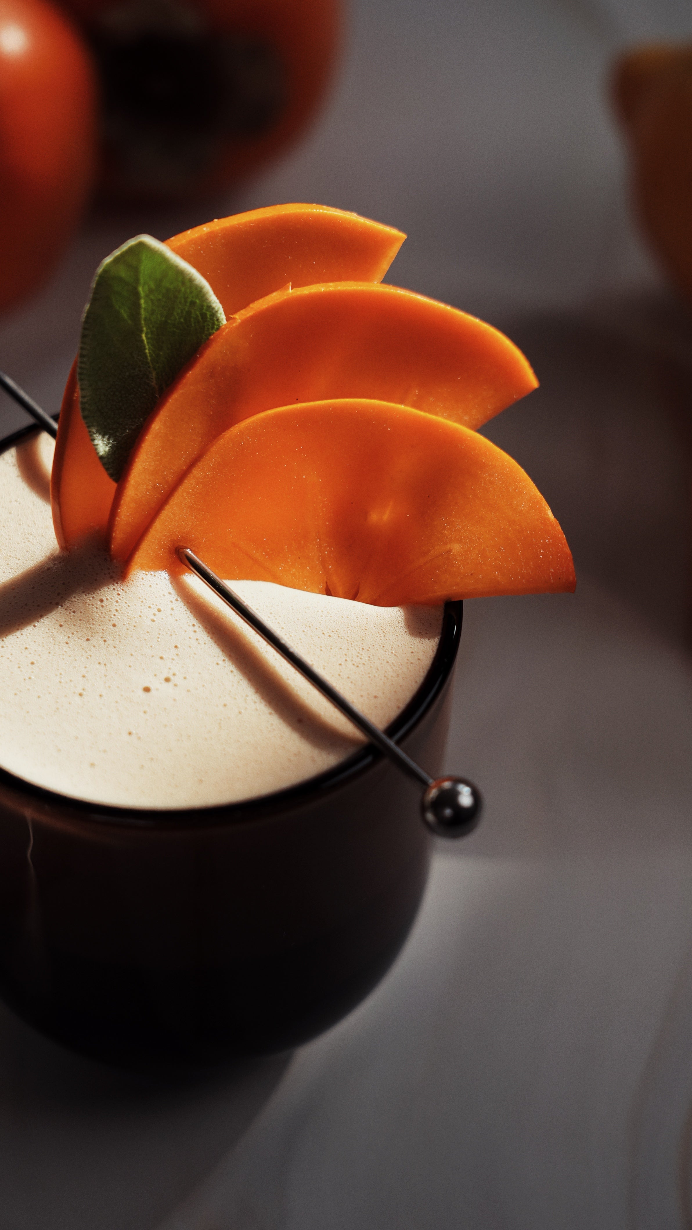 Persimmon Says – Morgan Drinks Coffee